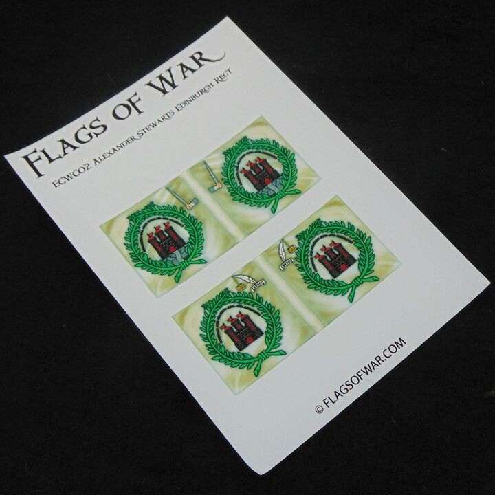 28mm, Flags of War, ECW: Scottish Covenantor Flags for Alexander ...