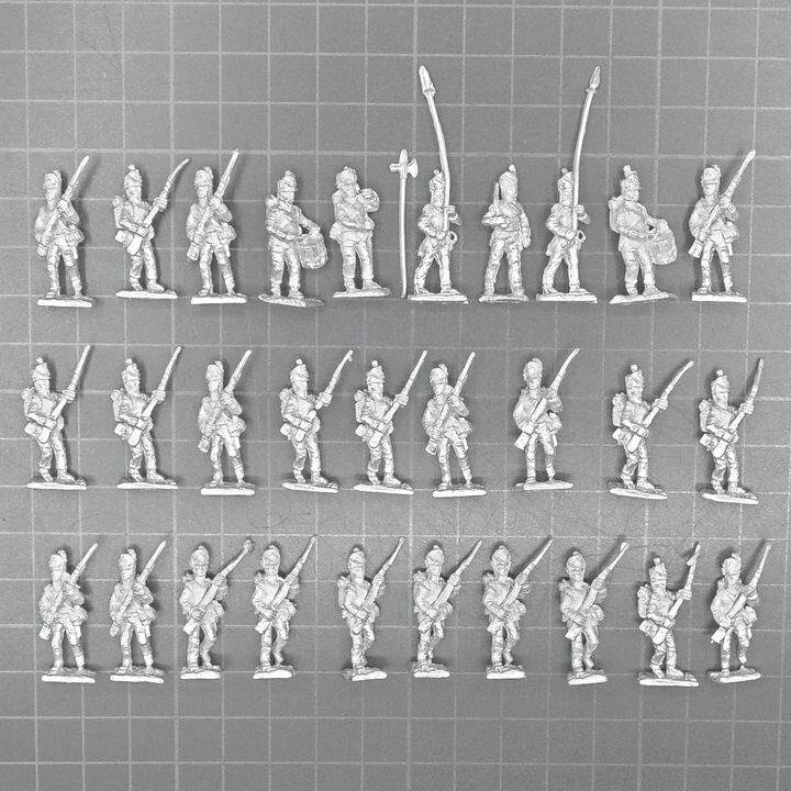 Kennington Miniatures, Napoleonic: Later British Line Infantry Unit ...