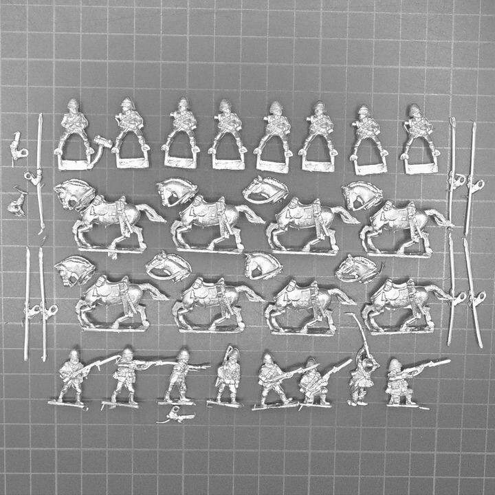 Tumbling Dice Miniatures, WW1 Palestine: British Cavalry in Pith ...