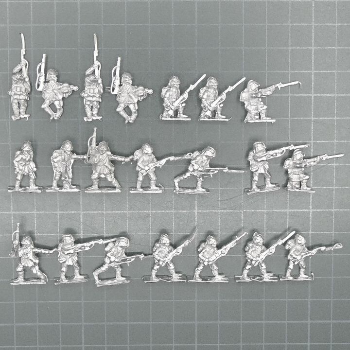 Tumbling Dice Miniatures, WW1 Palestine: Turkish Infantry