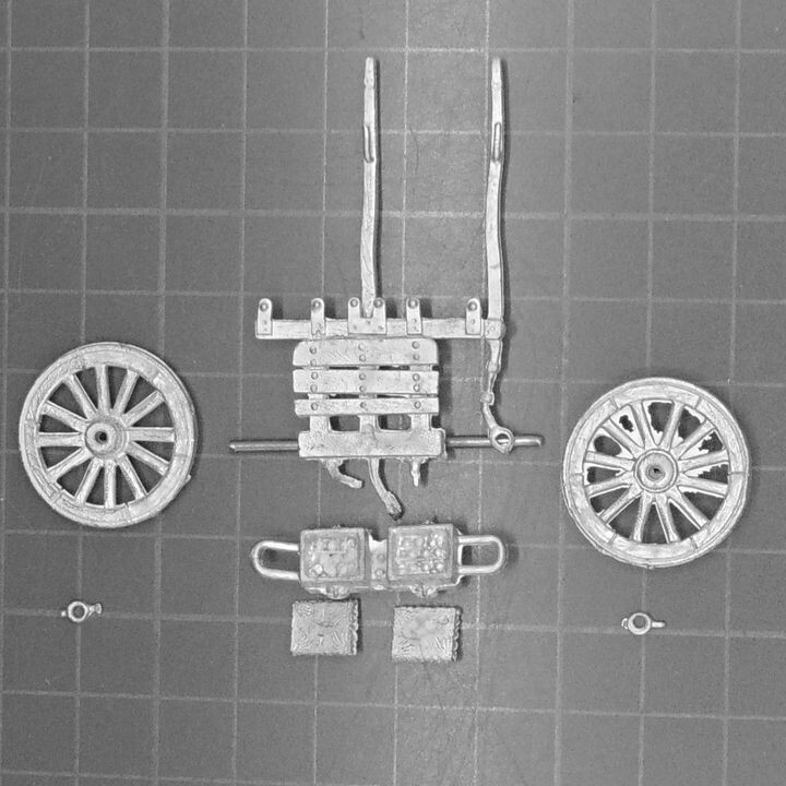 Hinchliffe Models, Napoleonic: British Artillery Limber Hinchliffe Models, Napoleonic: British Artillery Limber