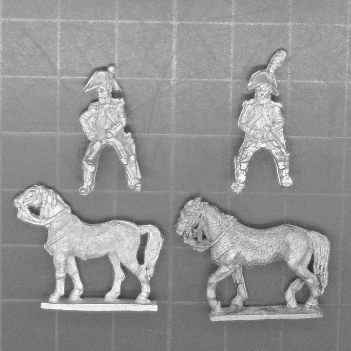 AB Figures/Battle Honors, Napoleonic: Mounted Early French Infantry ...