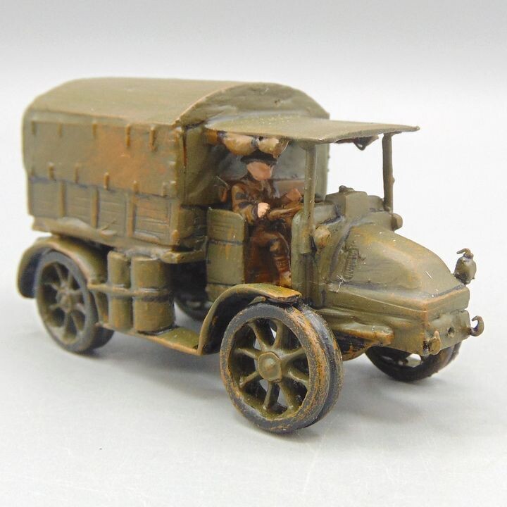 Grade D - Early War Miniatures - WW1 - French Latil Tar 1 Artillery Tractor