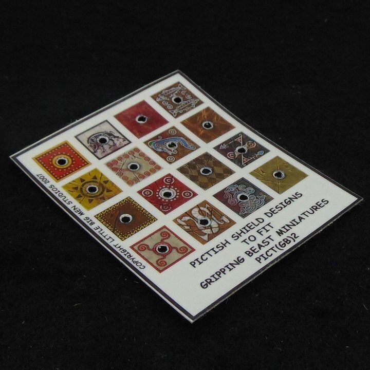 28mm, Littlebigman Studios, Dark Age: Pict Shield Transfers for ...