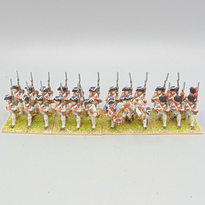 Grade D - Perry Miniatures - AWI - French Infantry Unit