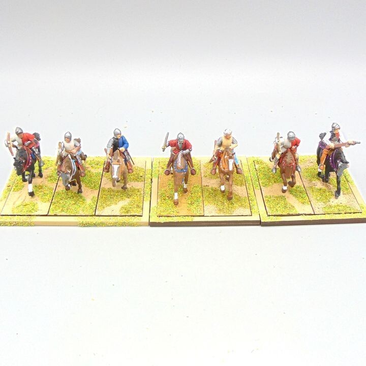 Grade E - Perry Miniatures - WOTR - Mounted Crossbowmen