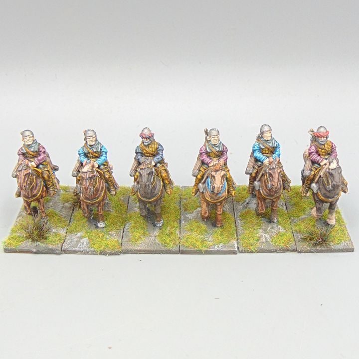 Grade D - Wargames Foundry - WOTR - Mounted Longbowmen