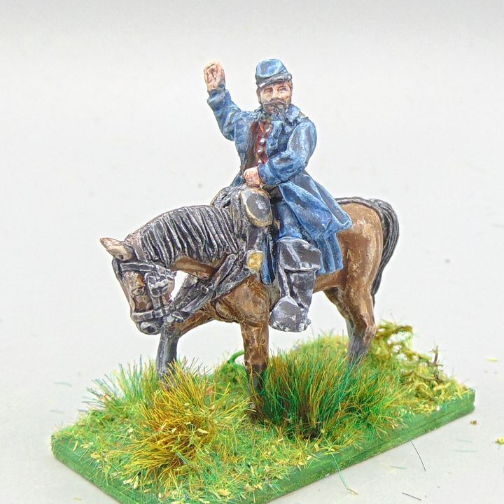 Grade C - Perry Miniatures - ACW: Mounted Union General - George McLellan