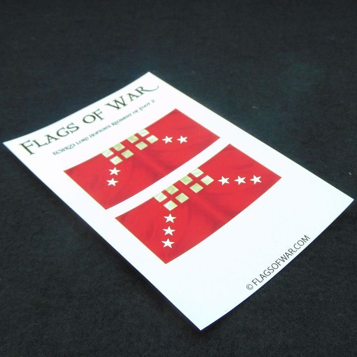 28mm, Flags of War, ECW: Royalist Flags of Lord Hopton's Regiment of ...