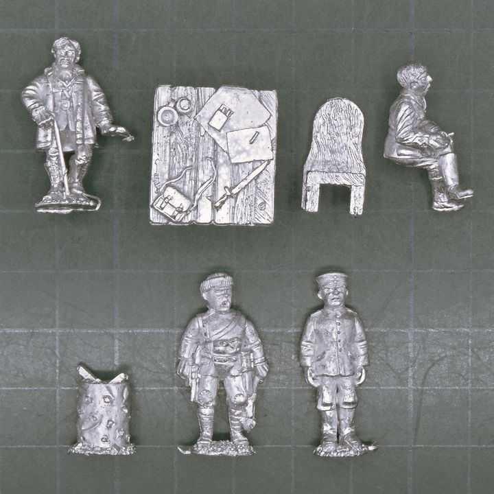 Wargames Foundry, WW1: British Interrogation Vignette