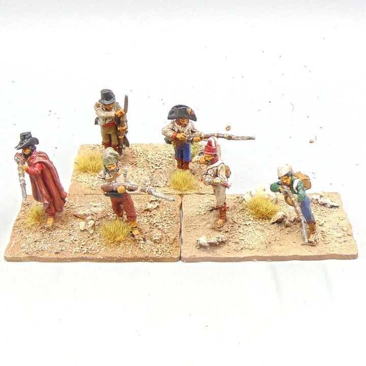 Grade E - Perry Miniatures - Napoleonic - Spanish Infantry, Skirmishing