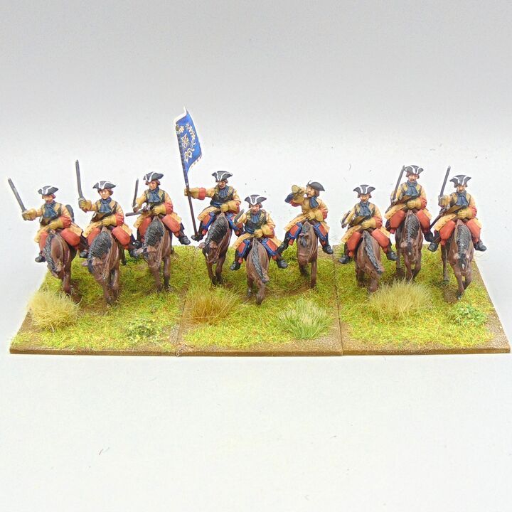 Grade C - Ebor Miniatures - GNW - Danish Cavalry Unit