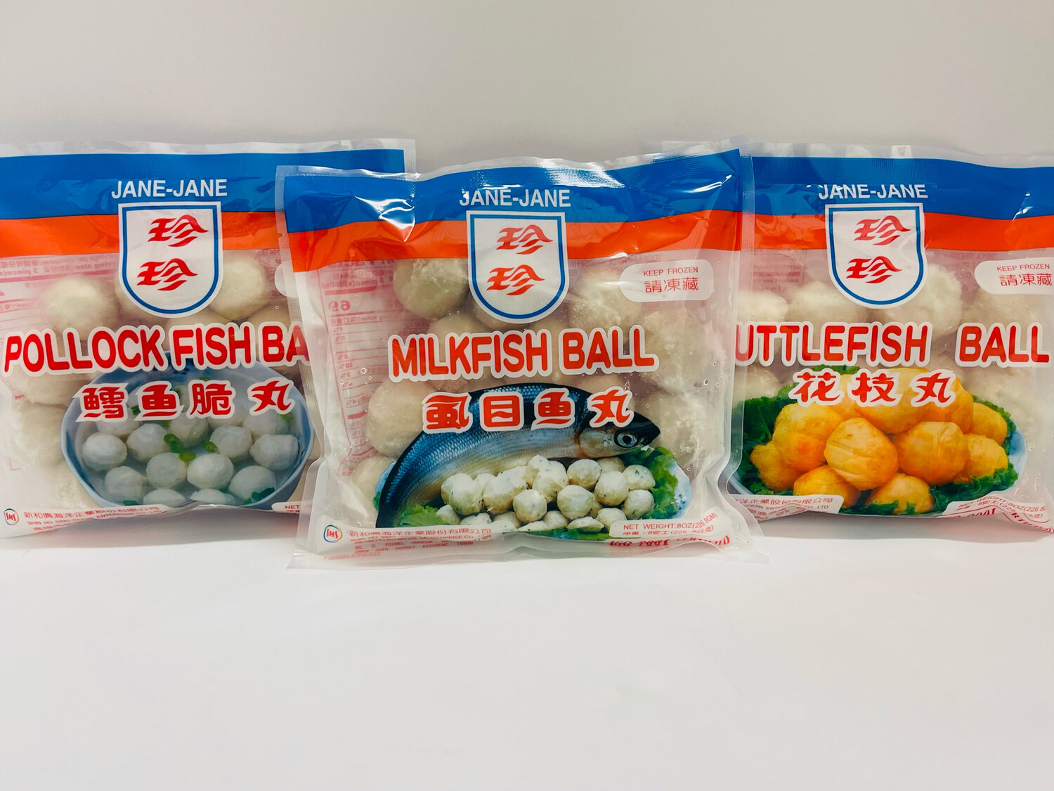 Jane Jane Fish Balls (10 Styles)