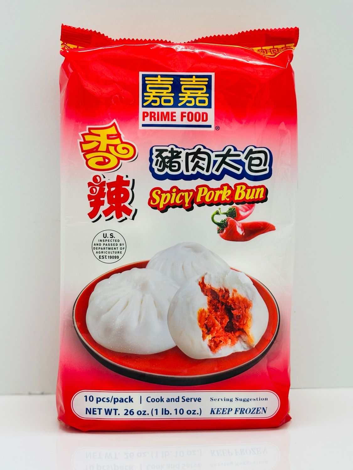 Prime Foods Spicy Pork Bun
