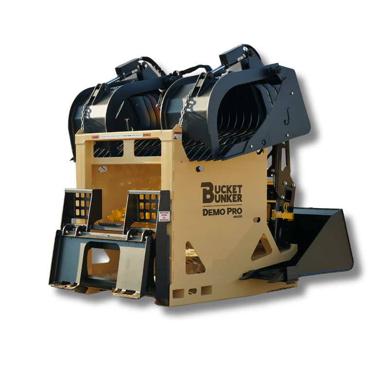 Demo PRO™ Attachment Rack by Bucket Bunker™