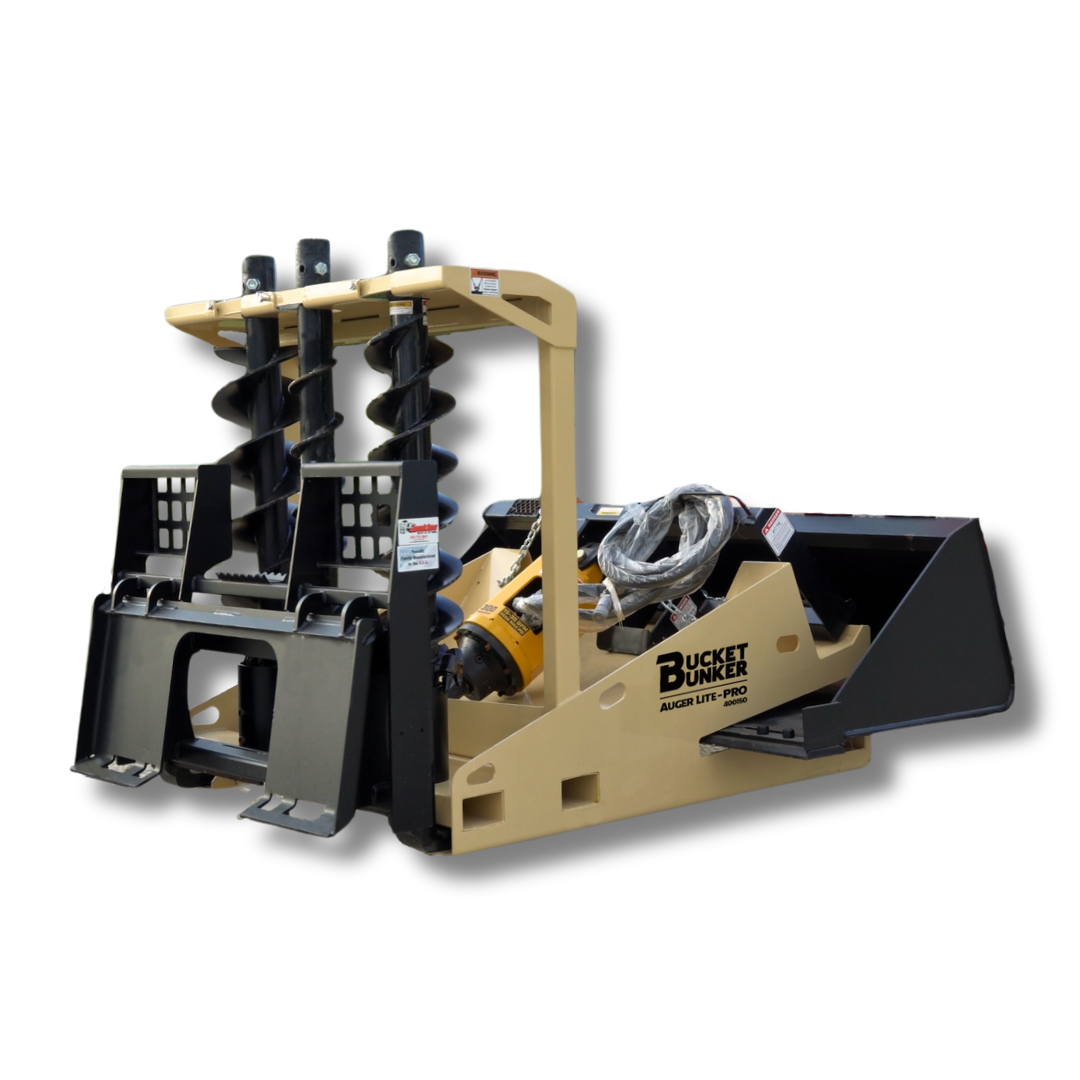 Auger Lite - PRO Attachment Rack by Bucket Bunker™