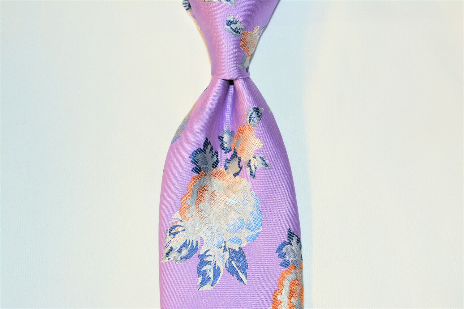 Necktie Set - Lavender Jumbo Flower