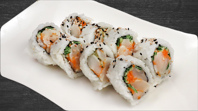 Scallop Tobiko Roll