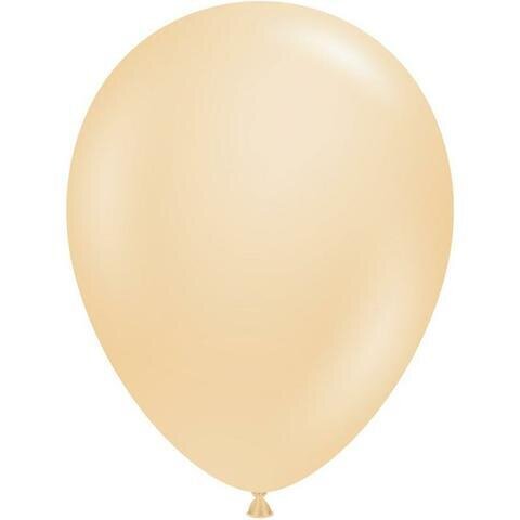 Tuftex 11in Blush Latex Balloons 100 Ct | Store - Mary Balloons Deco Arts