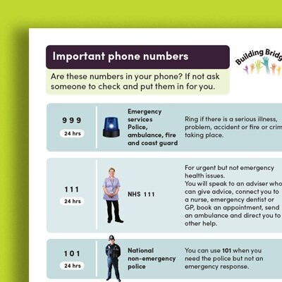Important Phone Numbers