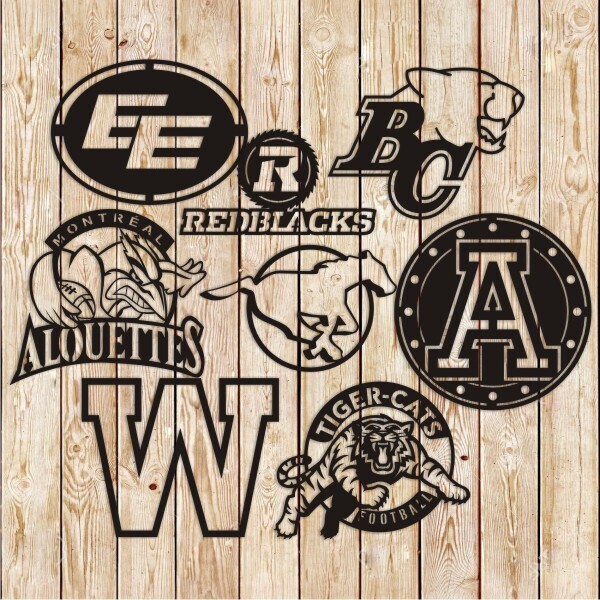 CFL Teams Logos LOT