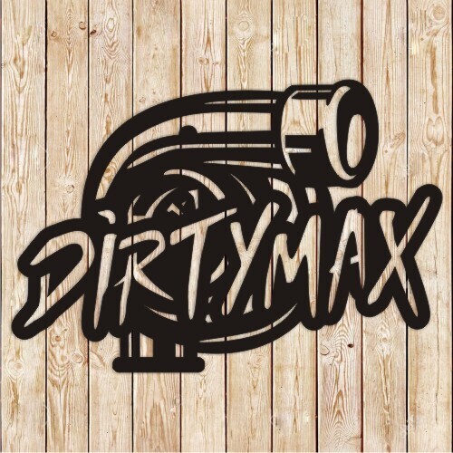 Power Stroke Dirtymax Sign Cutting File