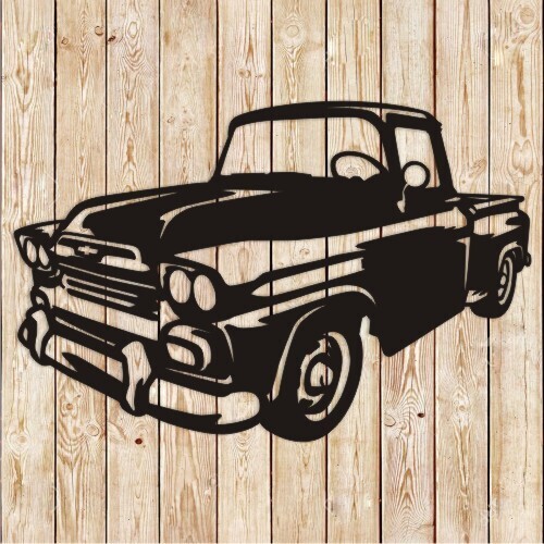 Chevy Apache 1959 Vector Cutting File