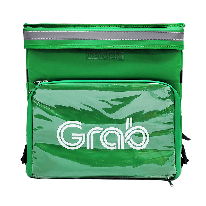 GrabFood Green Backpack