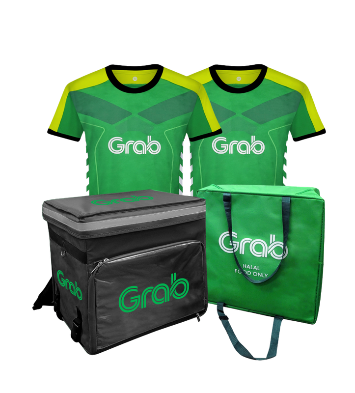 Motorcycle/Car/PAB/Bicycle Short Sleeve Starter Pack (Black Backpack)