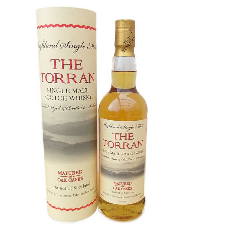 The Torran Single Malt Scotch Whisky Scotland Matured in Oak Cask’s 40% ...