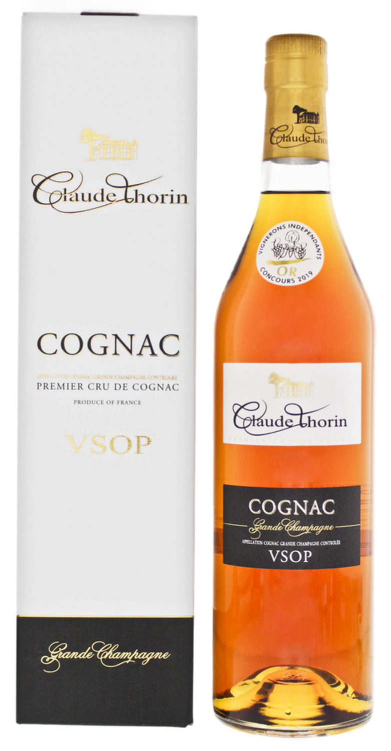 Claude Thorin VSOP Grande Champagne Cognac (1x0,7ltr.) inkl. Giftbox