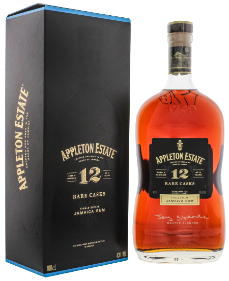 Appleton Estate 12YO Rare Cask Jamaica Rum 43% VOL. (1x1,0ltr.) inkl ...