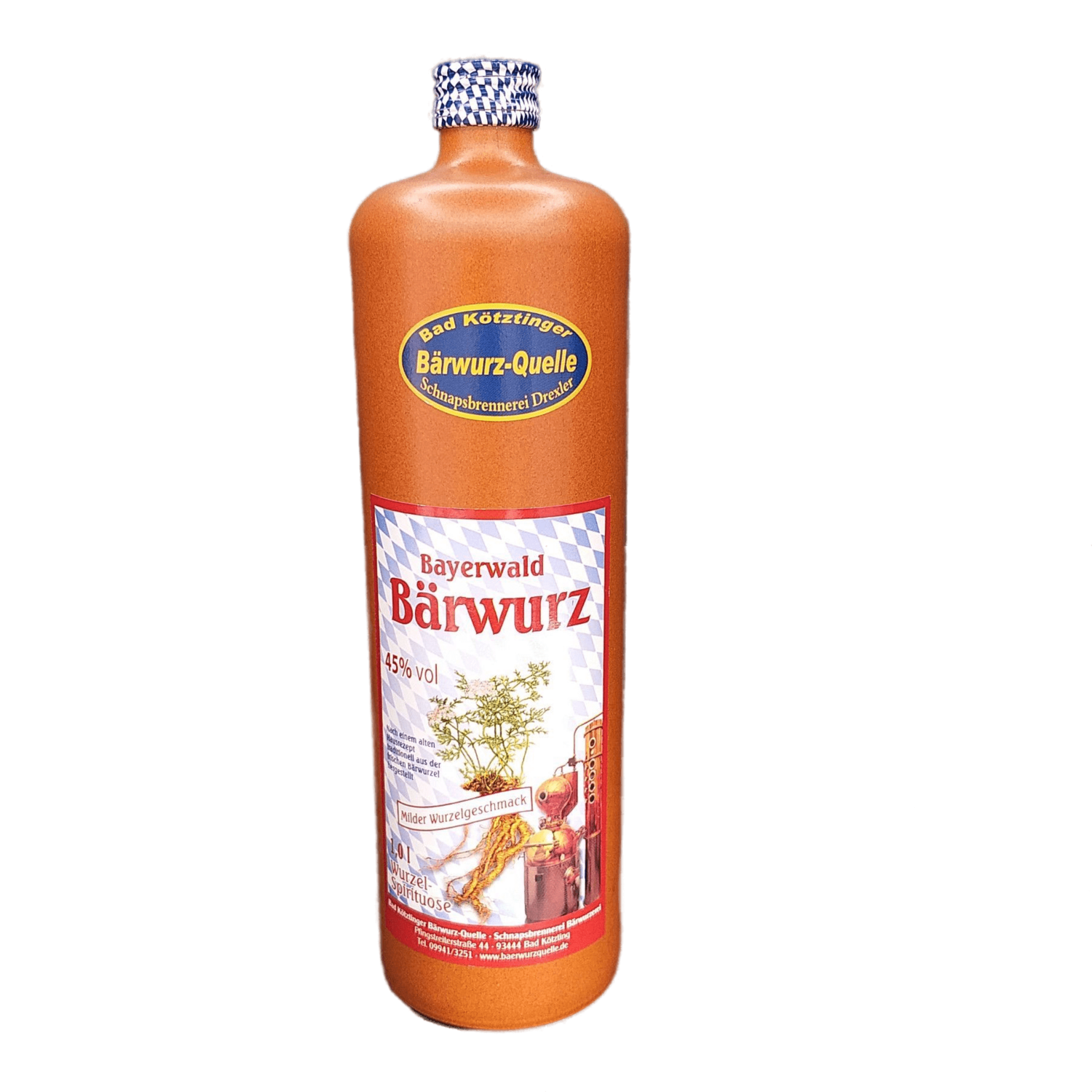 Bärwurz Quelle Bayerwald Bärwurz Deutschland 45% VOL. (1x1,0ltr ...