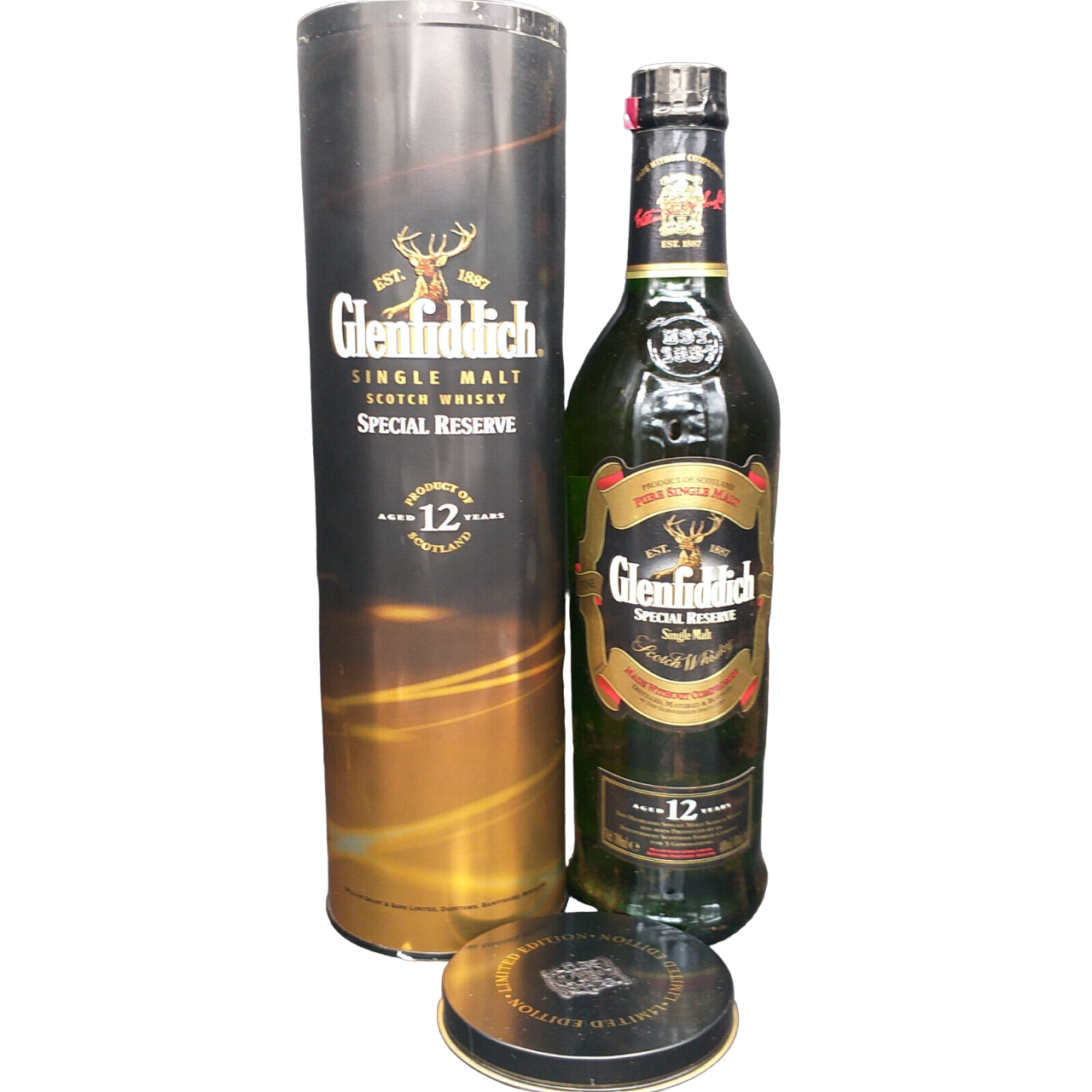 Glenfiddich 12 Jahre Special Reserve Pure Single Malt Scotch Whisky Scotland 40% VOL. (1x0,7ltr ...
