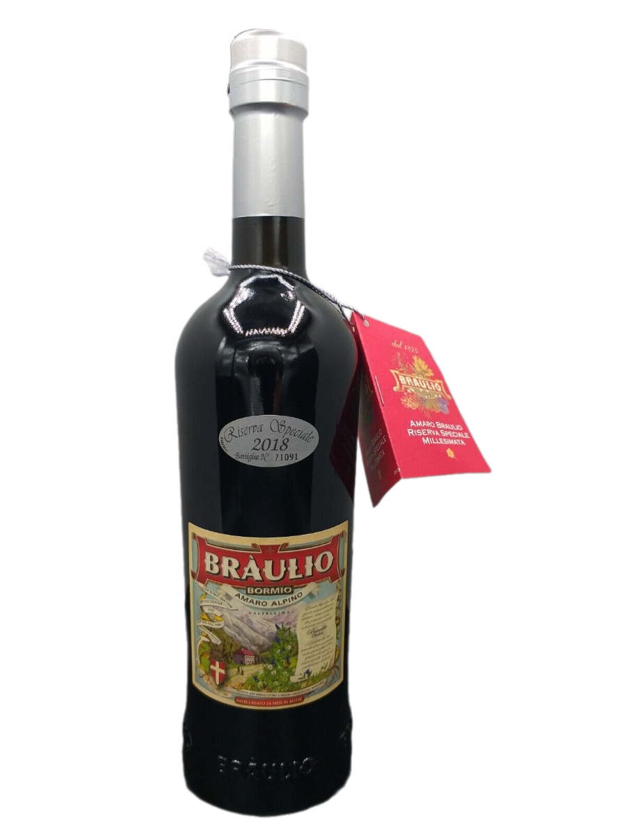 Braulio Riserva Speciale 2018 Amaro Alpino Italien 24,7% VOL. (1x0,7ltr.)