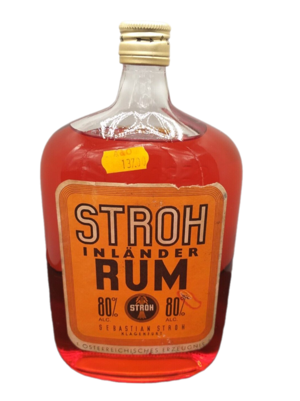 Stroh Inländer Rum 80% VOL. (1x1,0ltr.)