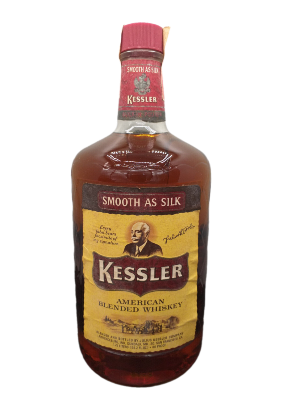 Kessler American Blended Whiskey 40% VOL (1x1,75ltr.) Henkelflasche