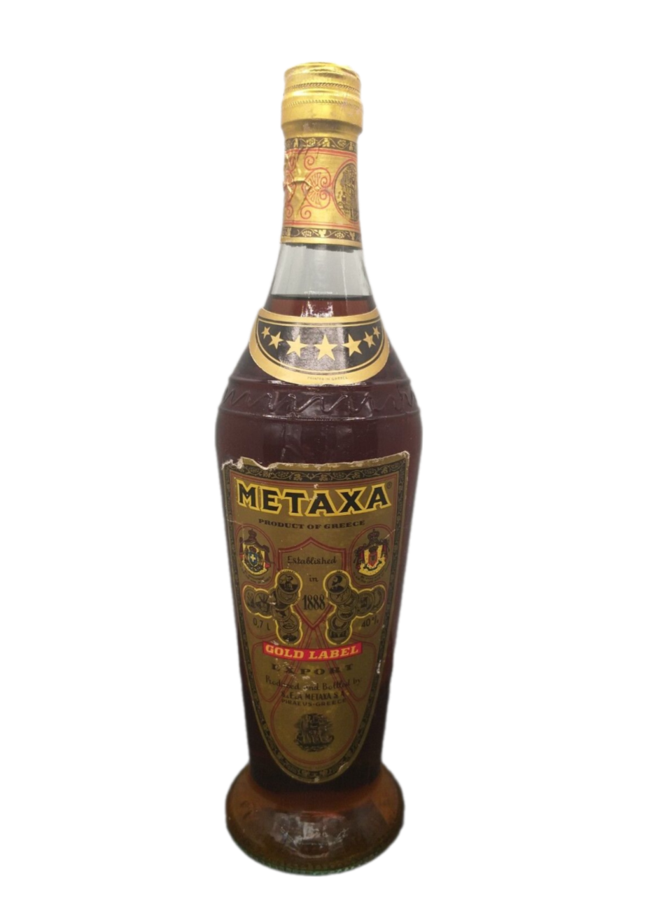 Metaxa 7 Sterne Gold Label Export 40% VOL. (1x0,70ltr.)
