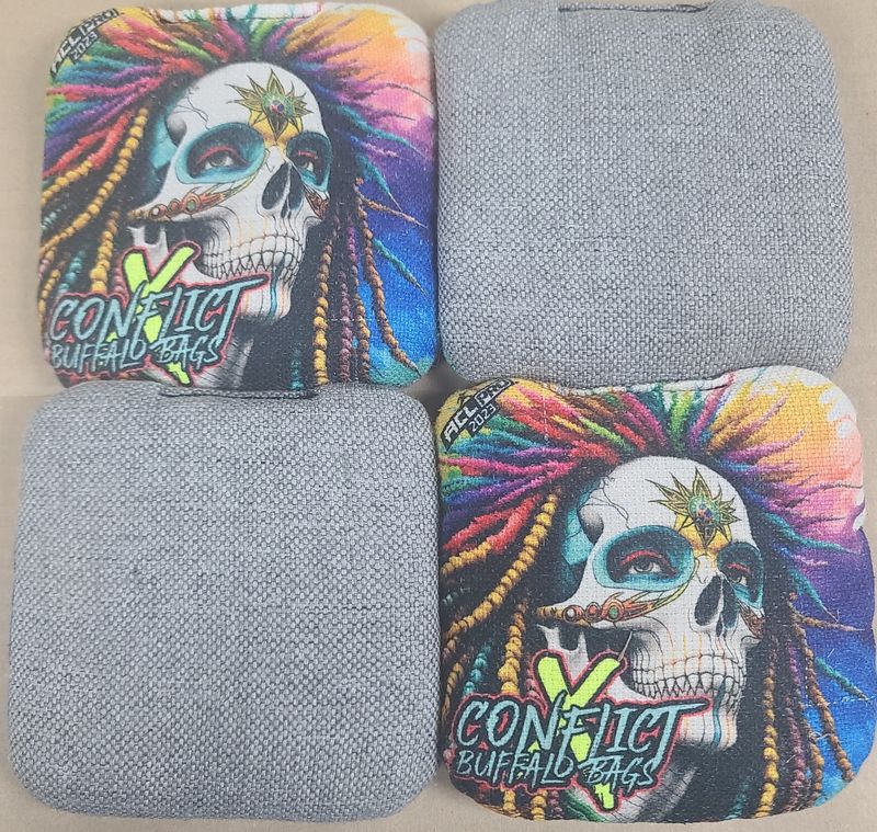 CONFLICT X SKULL W/DREADS