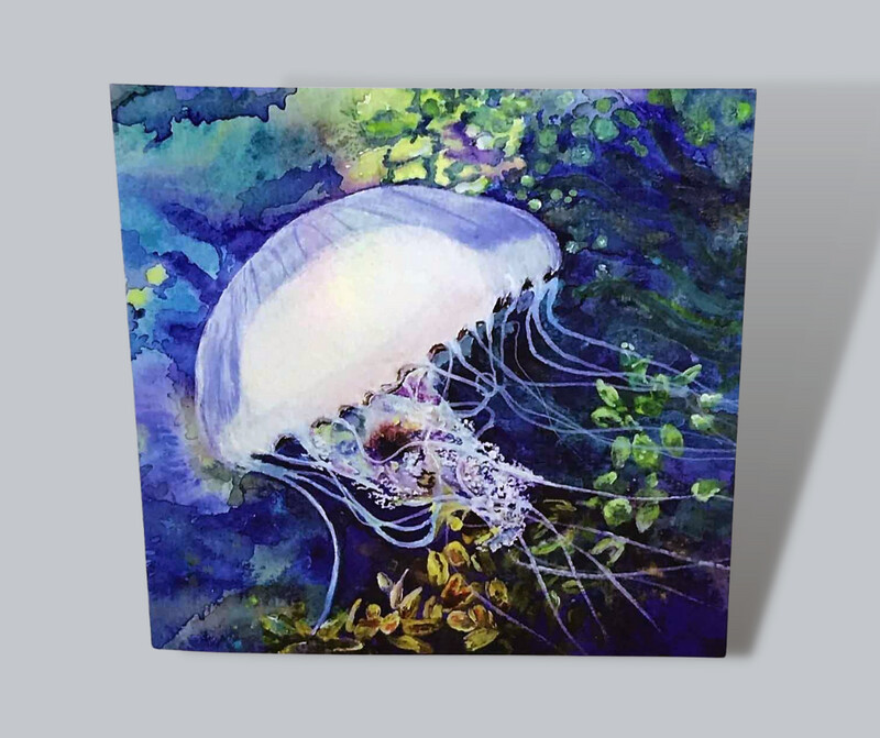 Jellyfish - greeting card