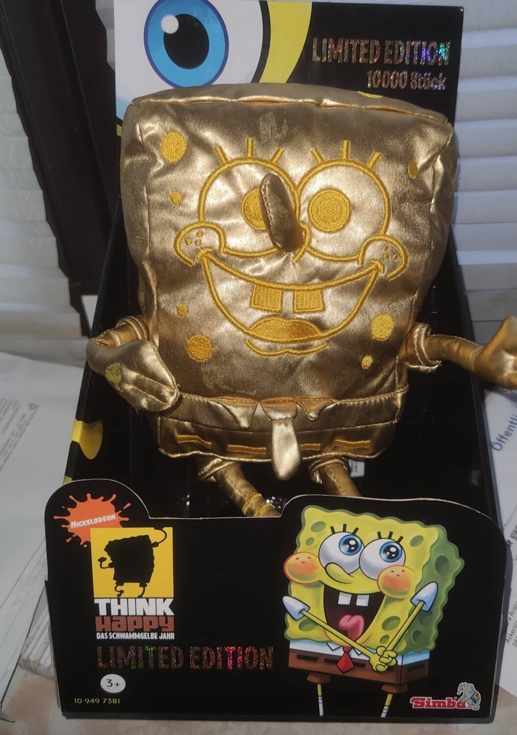 Goldener Spongebob