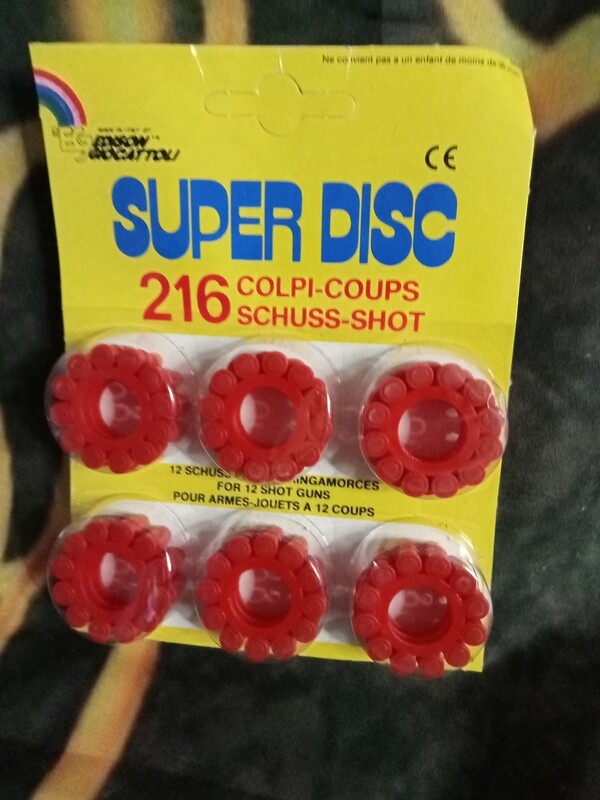 Super Disc Knallpatronen Scheibe, 216 Schuss