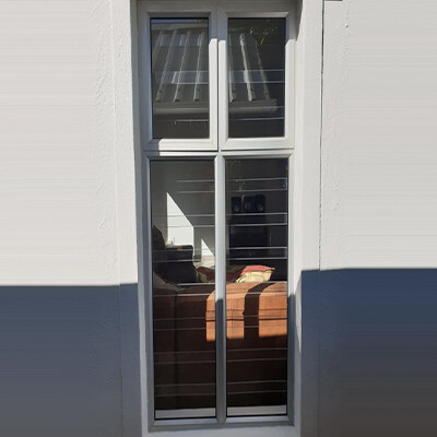 SafetyView Clear Bars | Burglar Bar Warehouse