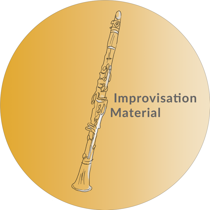 Improvisation material for clarinet