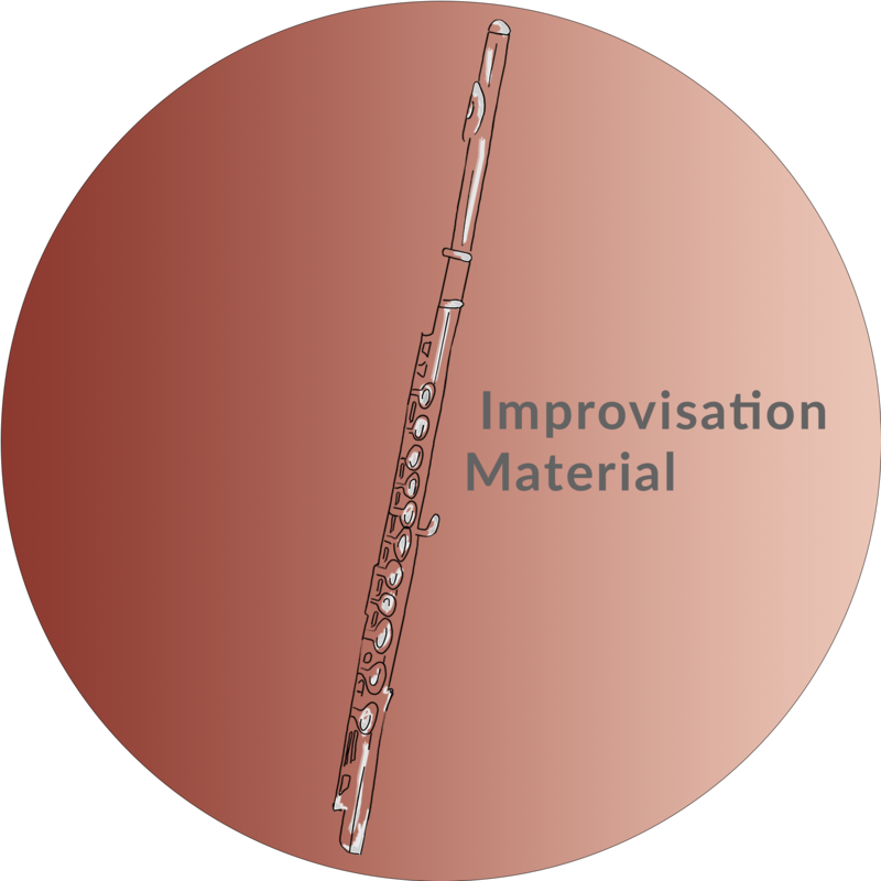 Improvisation material for flute