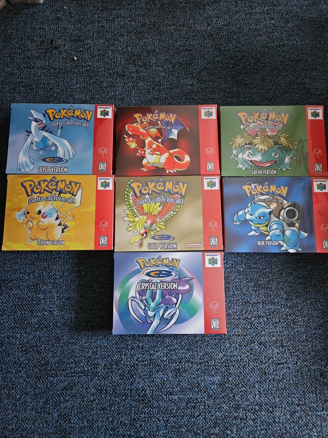 Pokemon Games for Nintendo 64!