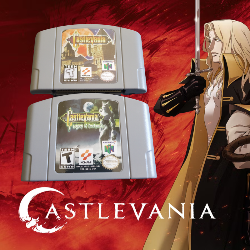 Castlevania & Legacy of Darkness N64 Games