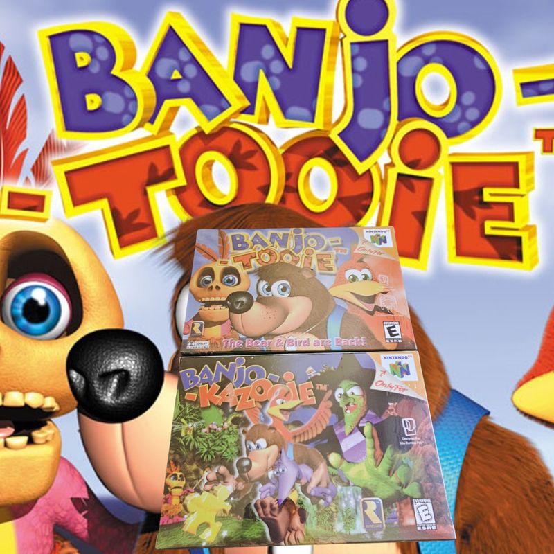 Banjo Kazooie & Banjo Tooie - Nintendo 64 Games