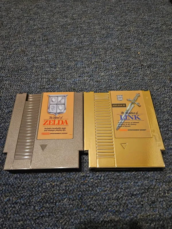 The Legend of Zelda & Adventure of Link Zelda 2 for NES!