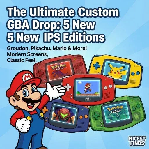 The Ultimate Custom Game Boy Advance Drop: 5 New IPS Editions (2026)